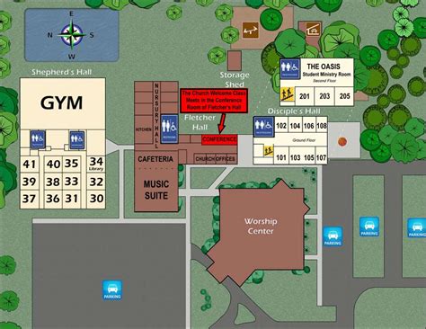 Hewes Middle School Campus Map