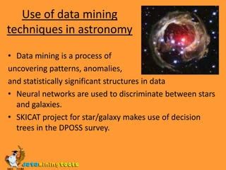 Data Mining The Sky PPT