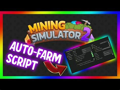 Mining Simulator Script Exploit GUI Auto Farm Rebirth Event System Exodus Showcase