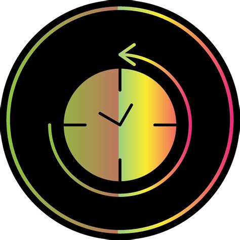 Anti Clockwise Glyph Due Color Icon 39150922 Vector Art At Vecteezy