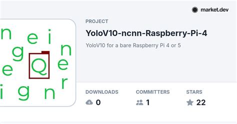 Yolov10 Ncnn Raspberry Pi 4 Ecosystem Directory Marketdev
