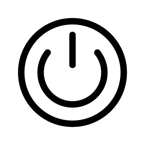 Power Button Icon Vector Symbol Design Illustration 26628578 Vector Art At Vecteezy
