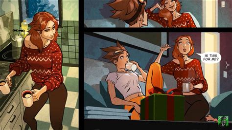Tracer And Emily Overwatch Overwatch Tracer Overwatch Comic Tracer