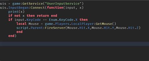 Key Press Detector Not Detecting X Despite It Being Able To Detect Z In A Different Script