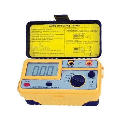 Besantek Bst Ait01 Audio Impedance Test 3 Range 20 Ohm 200 Ohm 2 Kohm