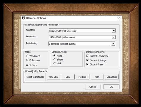 Weird Blue Lines On Screen Oblivion Technical Support LoversLab