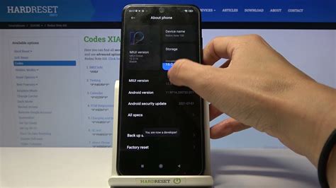 How To Open Developer Mode On XIAOMI Redmi Note S Find Developer