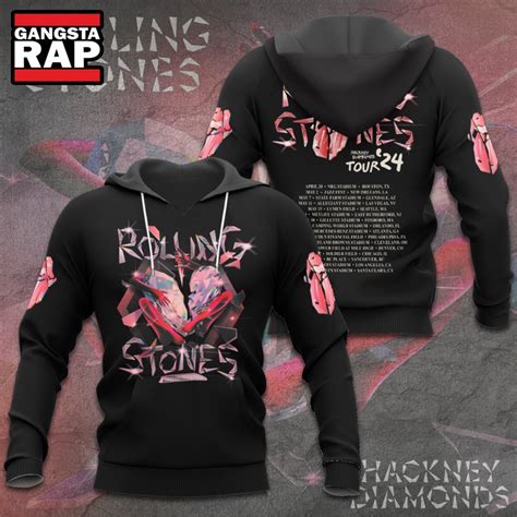 The Rolling Stones Hackney Diamonds Tour 2024 Hoodie Ifddhd0193 Idea