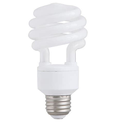 Utilitech 19 Watt 75 Watt Equivalent Soft White Cfl Bulbs 2 Ct
