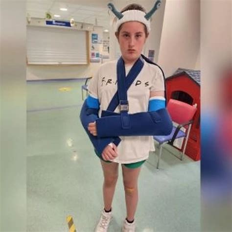 Both Arms Broken