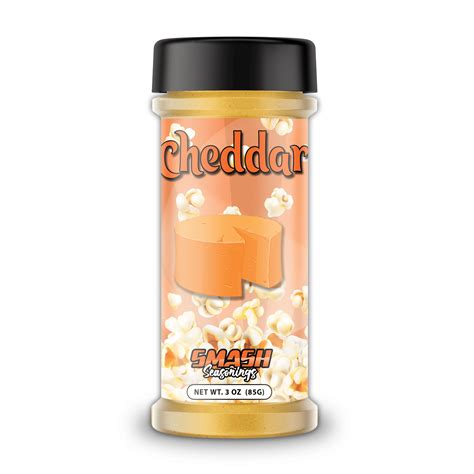 Cheddar Cheese Popcorn Seasoning Smash Seasonings