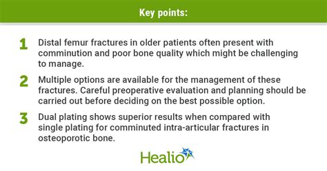 Year Old Man With Comminuted Distal Femur Fracture