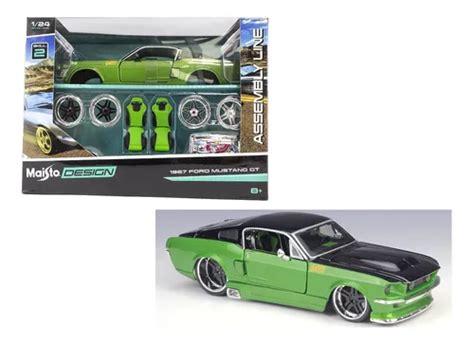 Maisto 1 24 1967 Mustang Gt Para Armar Envío gratis