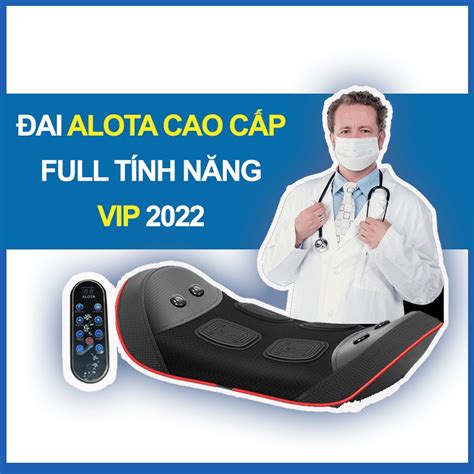 Máy Massage Lưng Alota M56 Sưởi ấm Bi Nam Châm Kéo Dãn Cột Sống Massage Lưng Bảo Hành 3 Tháng