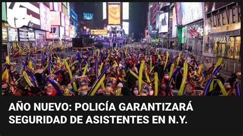 Policía De Nueva York Se Prepara Para Garantizar La Seguridad En Times