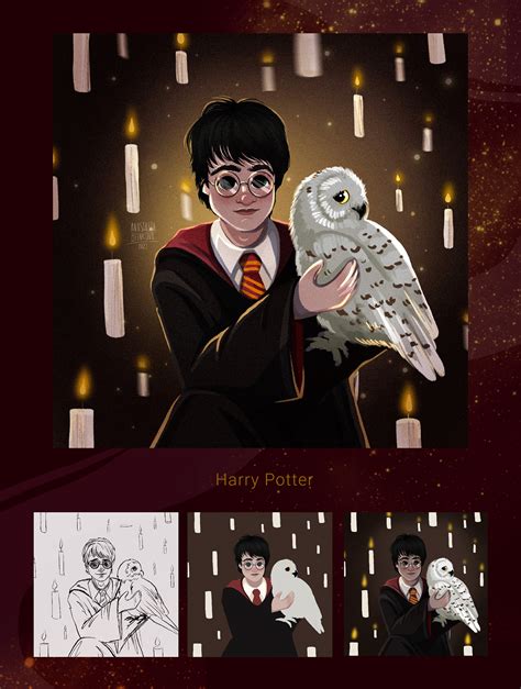 A Series Of Illustrations Harry Potter Fan Art Behance