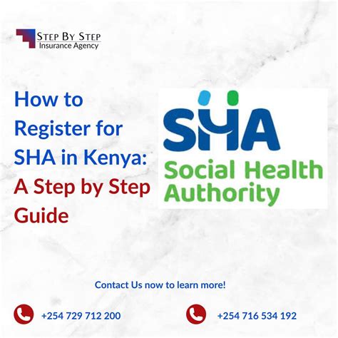 How To Register For Sha In Kenya A Step By Step Guide Step By Step