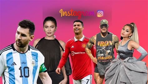 Top 10 Most Followed Instagram Accounts In The World Latest List 2023
