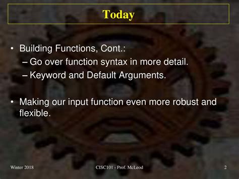 Cisc101 Reminders Assn 3 Due Tomorrow 7pm Ppt Download