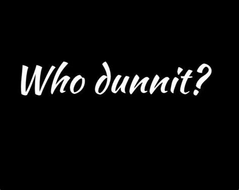 Who Dunnit Screenshots • Rawg