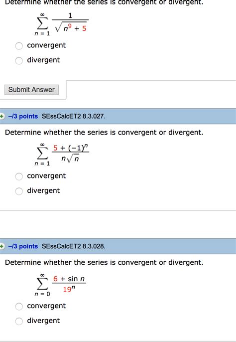 Solved Determine Whether The Series Is Convergent Or