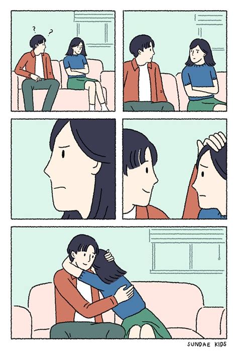 Pin By Putriarifa On L O V E Comics Love Cute Couple Comics Cartoons Love