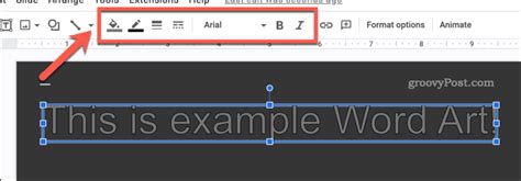 How To Outline Text In Google Slides