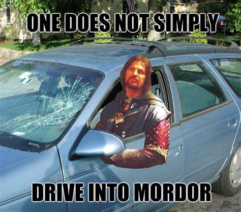 Lord Of The Rings Meme One Does Not Simply Generator