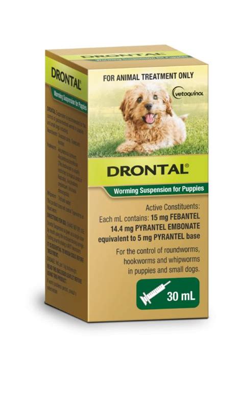 Drontal Worming Suspension For Puppies Drontal