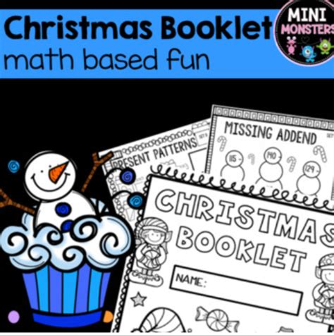Second Grade Christmas Math Booklet Made By Teachers