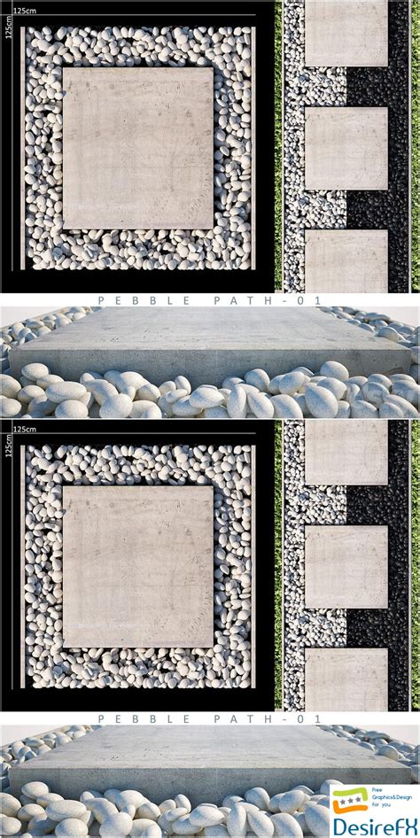 Download Pebble Path 1 3d Model Desirefxcom Download Pebble Path 1 3d Model Desirefxcom