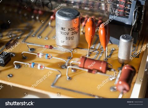 Naked Electronics Pattern Background Printed Circuit Stock Photo Edit Now