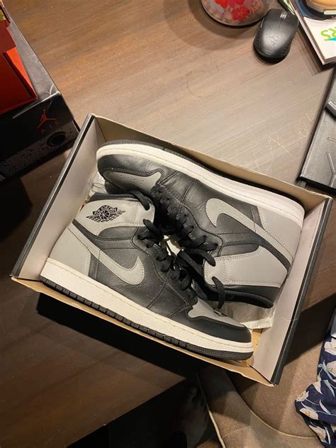 Air Jordan 1 Retro Shadow 2013 Mens Fashion Footwear Sneakers On