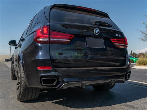 Bmw F15 X5 M Sport Carbon Fiber Rear Diffuser — Manji
