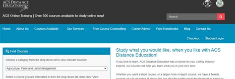 Acs Distance Education