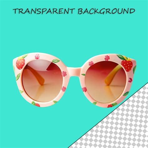 Premium Psd Front Sunglasses With Black Lenses