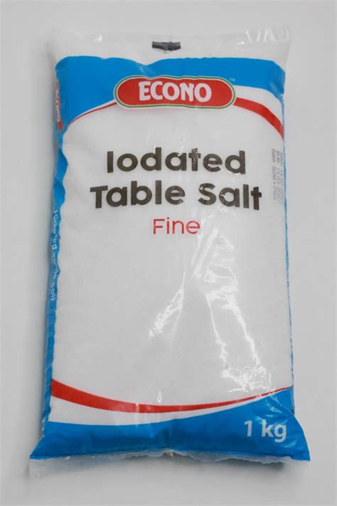 Fine Table Salt 1kg Boredbox