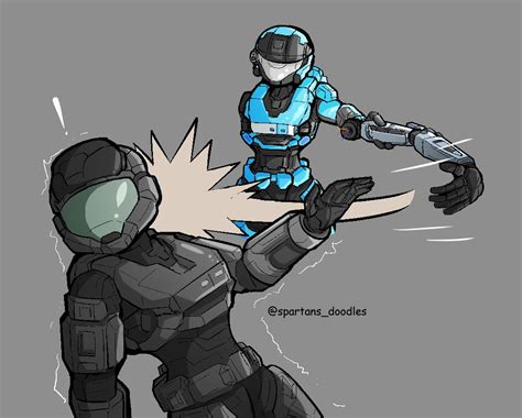 Kat Slapping Noble 6 Halo
