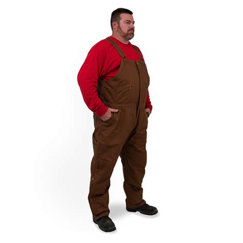 Insulated Duck Bib Overalls Key Apparel