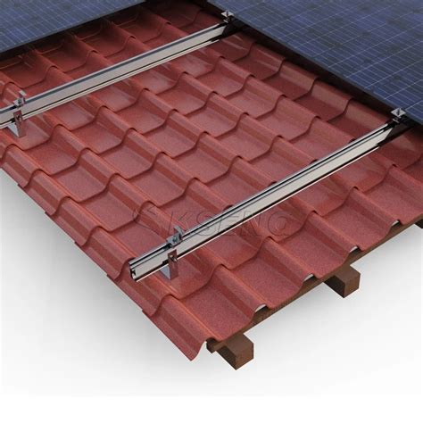 10kw Solar Panel Power Tile Roof Mounting Brackets Pv Solar Panel