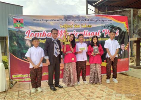 Lomba Musikalisasi Puisi Tingkat SMP Se Kota Bukittinggi Berakhir