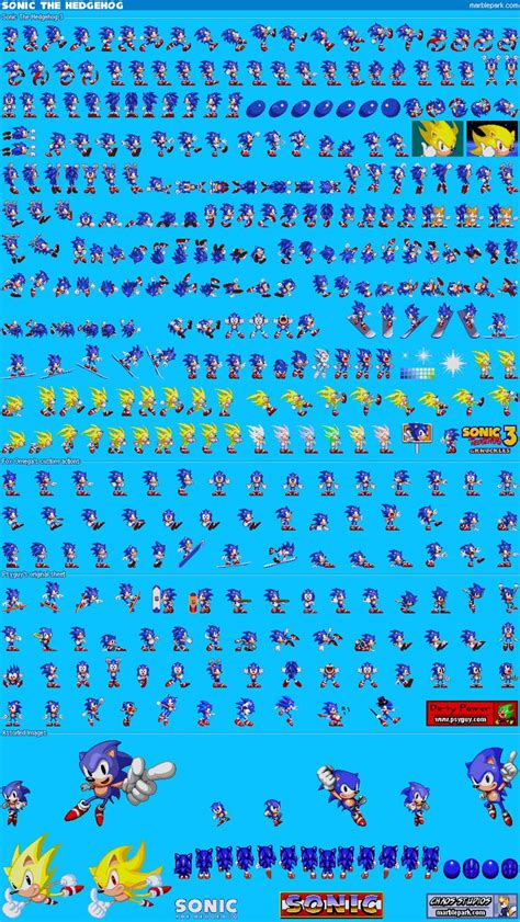 Sonic 3 Sprites