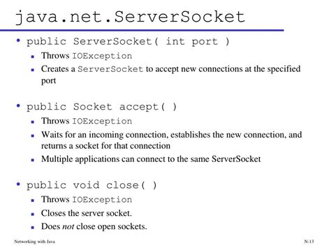 PPT Networking With Java PowerPoint Presentation Free Download ID 5794491