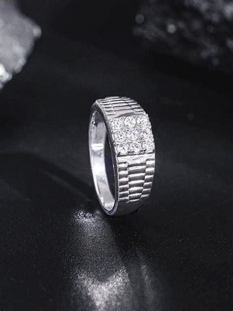 Buy Giva Men Silver Royal Vanguard Ring Ring For Men 36295010 Myntra