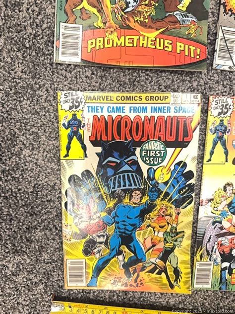 Marvel The Micronauts Comic Issues 1 10 Maxsold