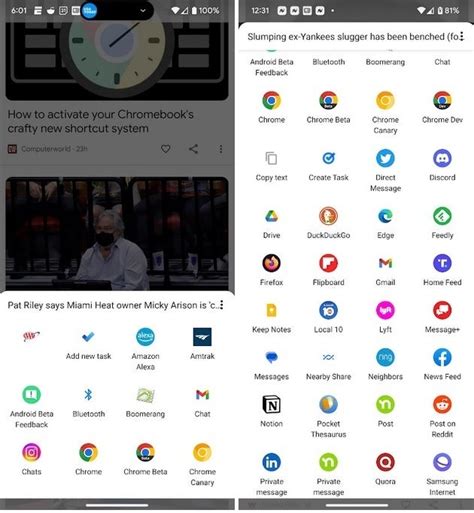 If The Android 14 Beta Program Killed Your Pixels Share Sheet Simply Install This App Phonearena