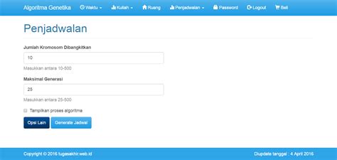 Contoh Perhitungan Algoritma Genetika Penjadwalan Tugasakhir Id
