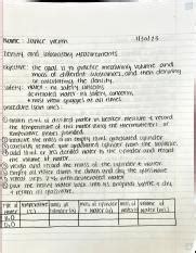 Density And Laboratory Measurements Pdf Course Hero