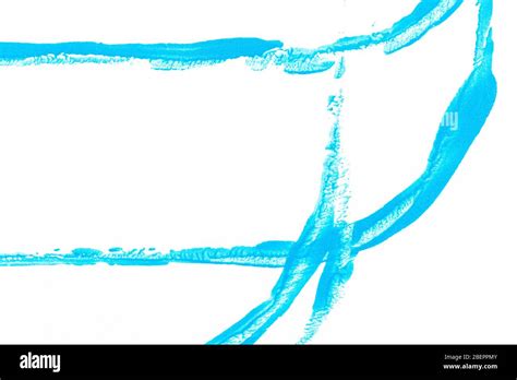 Blue Lined Abstract Acrylic Art Background Stamped Texture Close Up Stock Photo Alamy