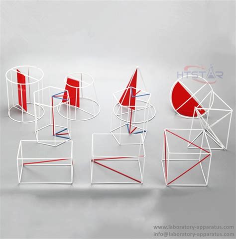 Geometric Frame Model Set 10pcs Big School Demo Math Tools For Geometry